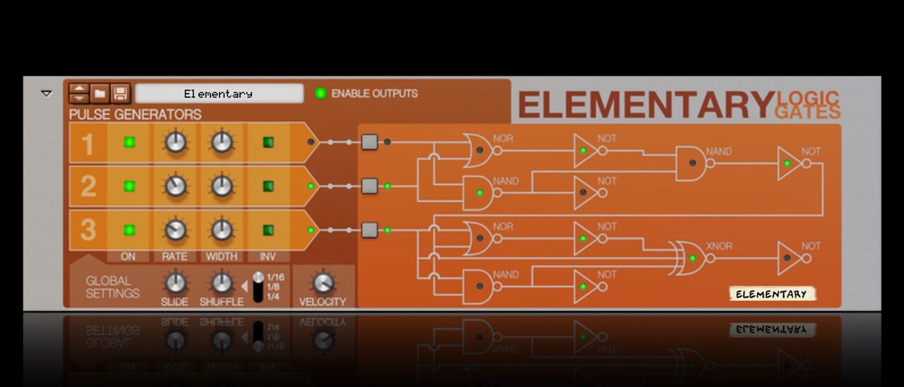 Elementary Logic Gates Robotic Bean