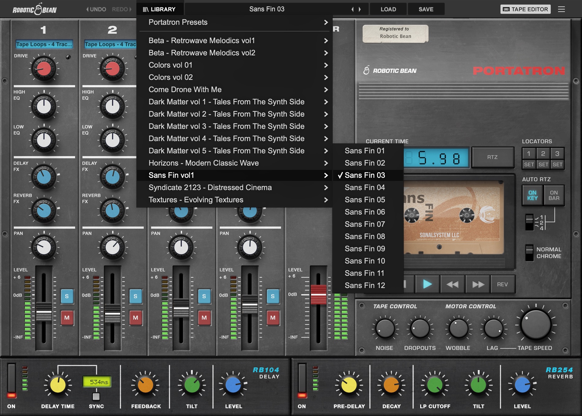 New feature: Portapacks! | Robotic Bean
