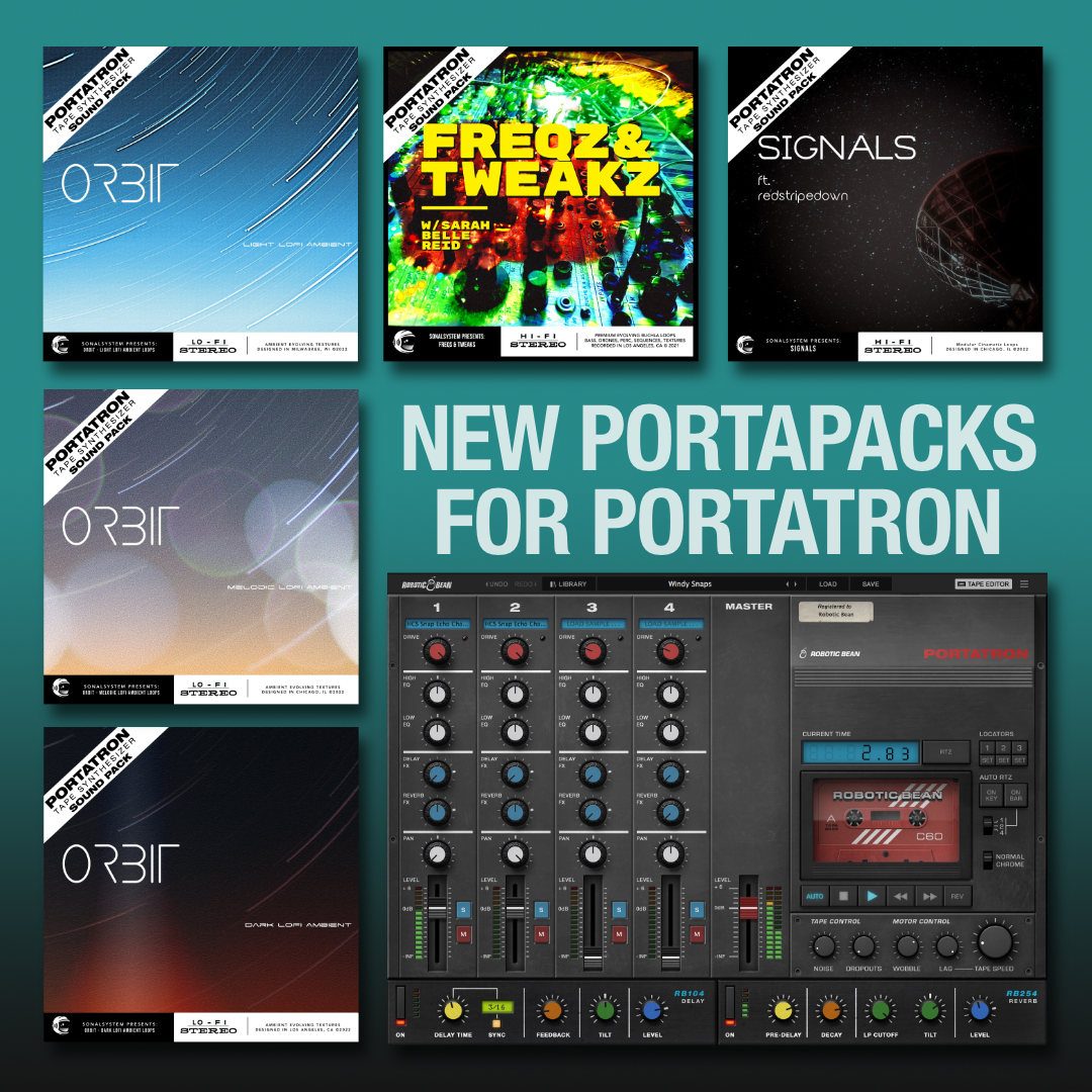 5 new Portapacks! | Robotic Bean